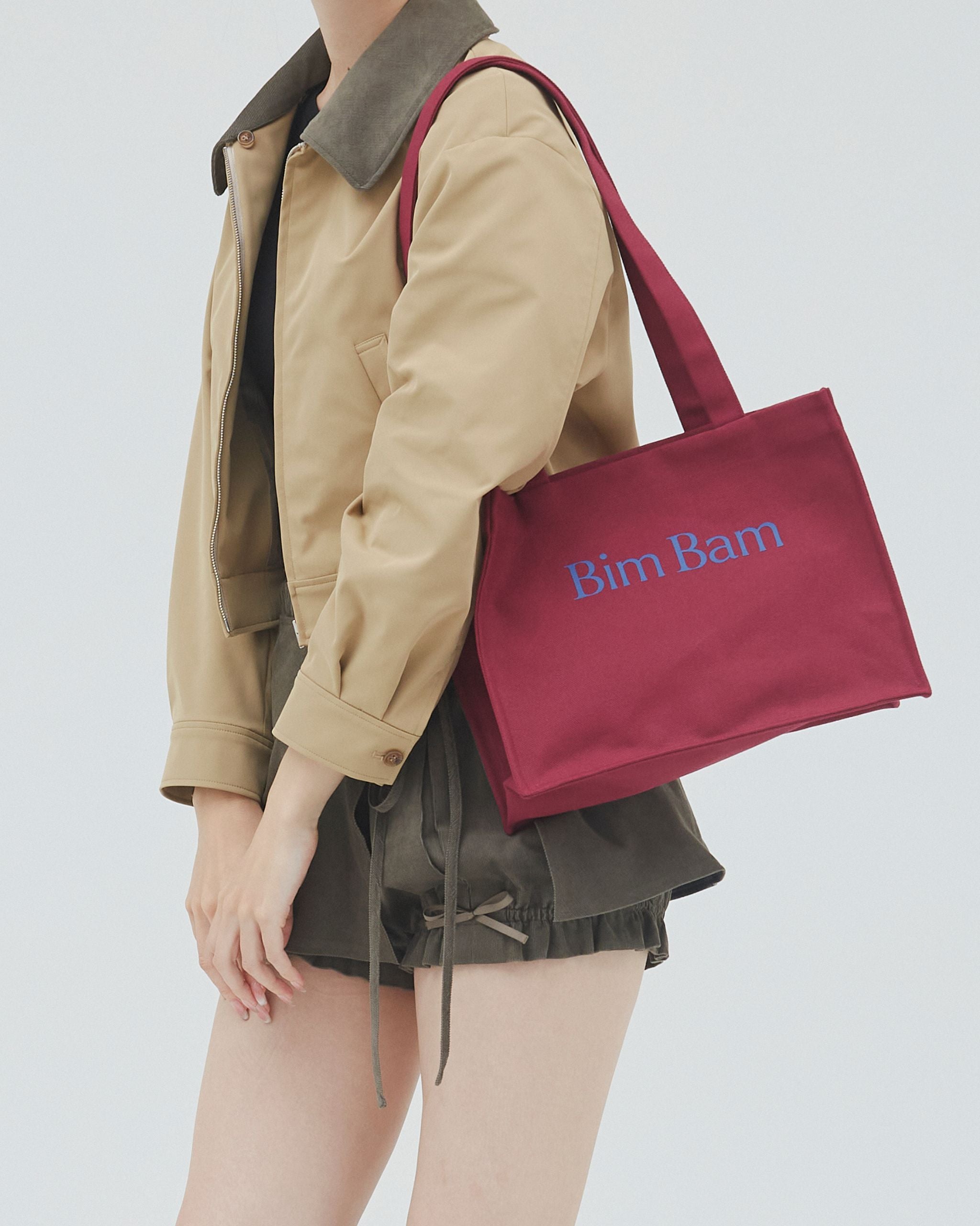 bimbam box tote bag winered – Bim Bam